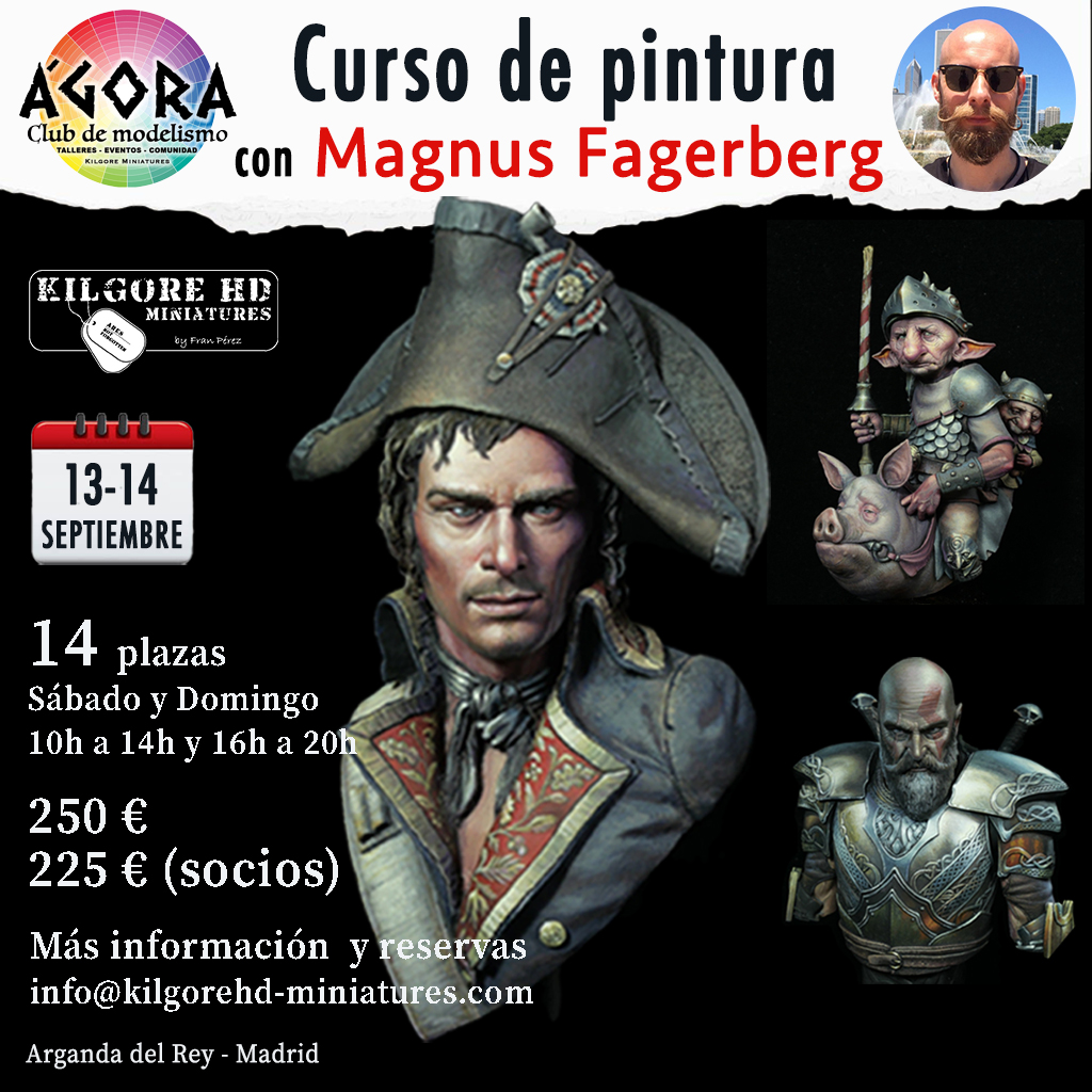Curso Magnus Fagerberg - Kilgore HD Miniatures
